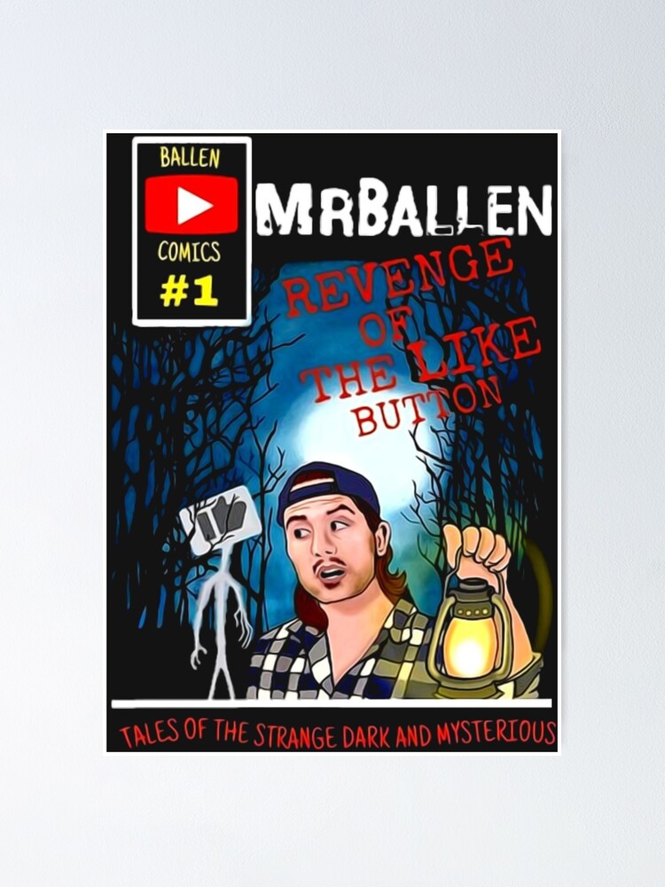 "MRBALLEN" Poster for Sale by hammondjanae | Redbubble