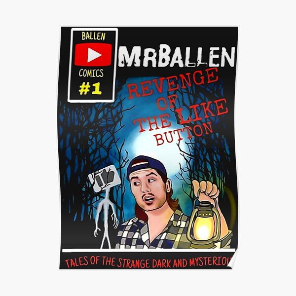 "MRBALLEN" Poster for Sale by hammondjanae | Redbubble