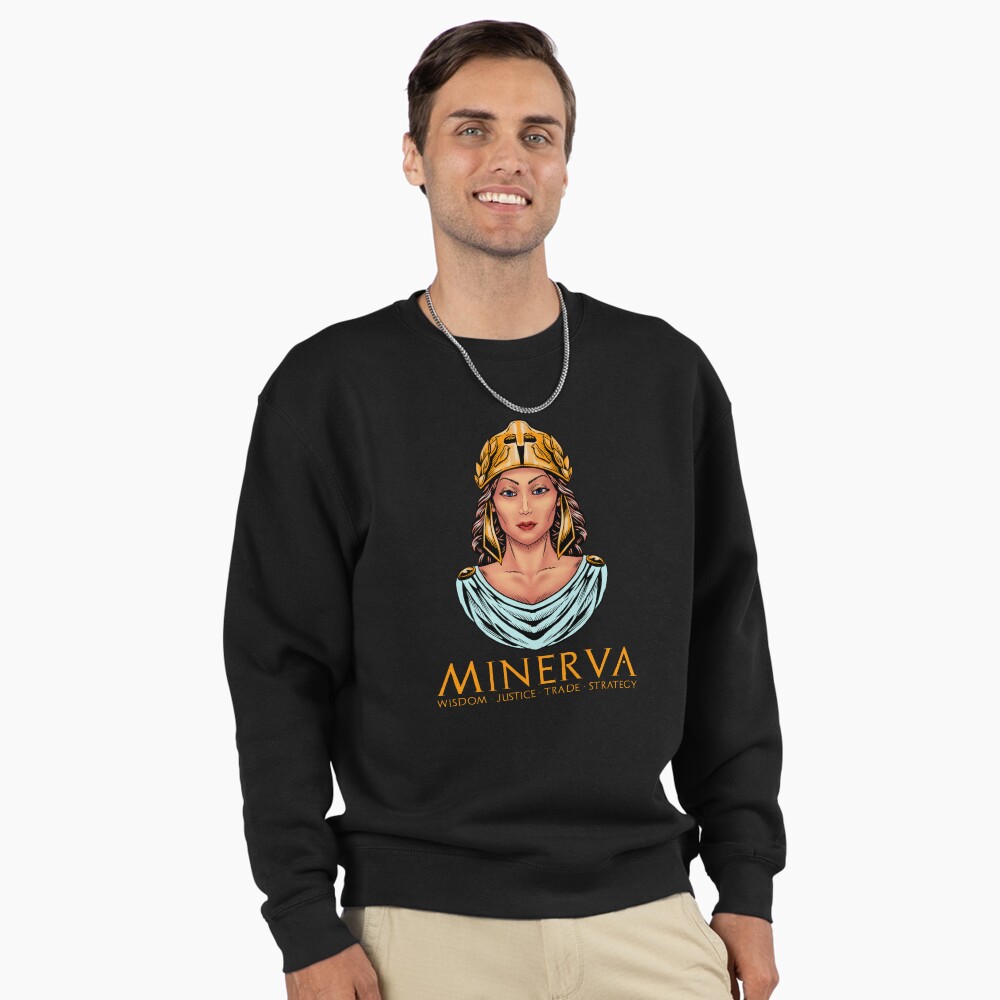 "Minerva - Ancient Roman Goddess - Mythology" Sticker for Sale by ...