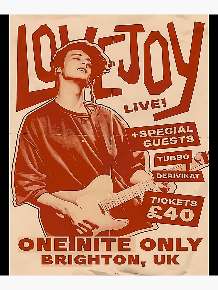 "Lovejoy 90s Lovejoy Concert Poster Poster" Poster for Sale by ...
