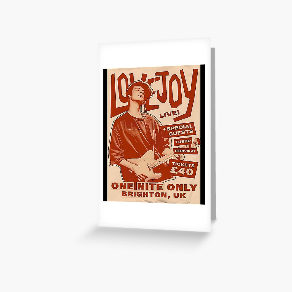 "Lovejoy 90s Lovejoy Concert Poster Poster" Greeting Card by Kellucass ...