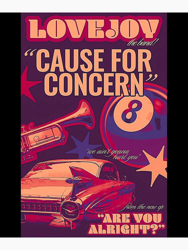 "Lovejoy Cause For Concern Lovejoy" Poster for Sale by Kellucass ...