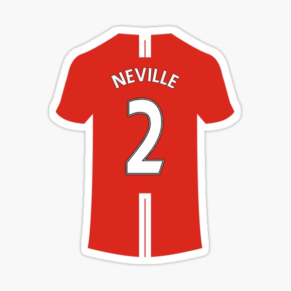 "Gary Neville - Manchester United 07" Sticker for Sale by ...
