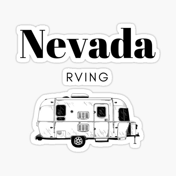 "Nevada Rving" Sticker for Sale by Route73 | Redbubble