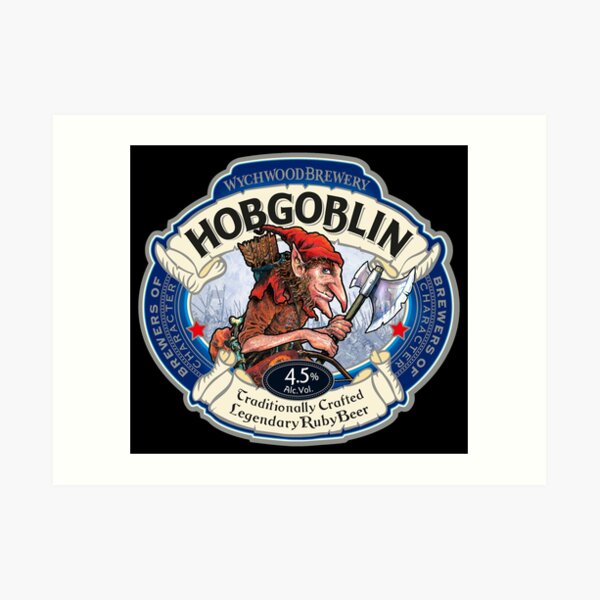 "hobgoblin logo" Art Print for Sale by majugliyeng | Redbubble