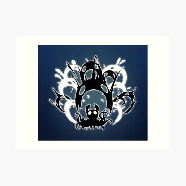 "Abyss Shriek Hollow Knight" Art Print for Sale by Juditangelo | Redbubble