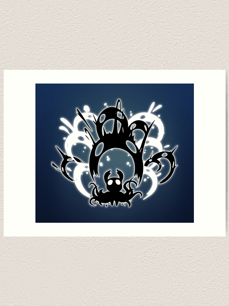 "Abyss Shriek Hollow Knight" Art Print for Sale by Juditangelo | Redbubble