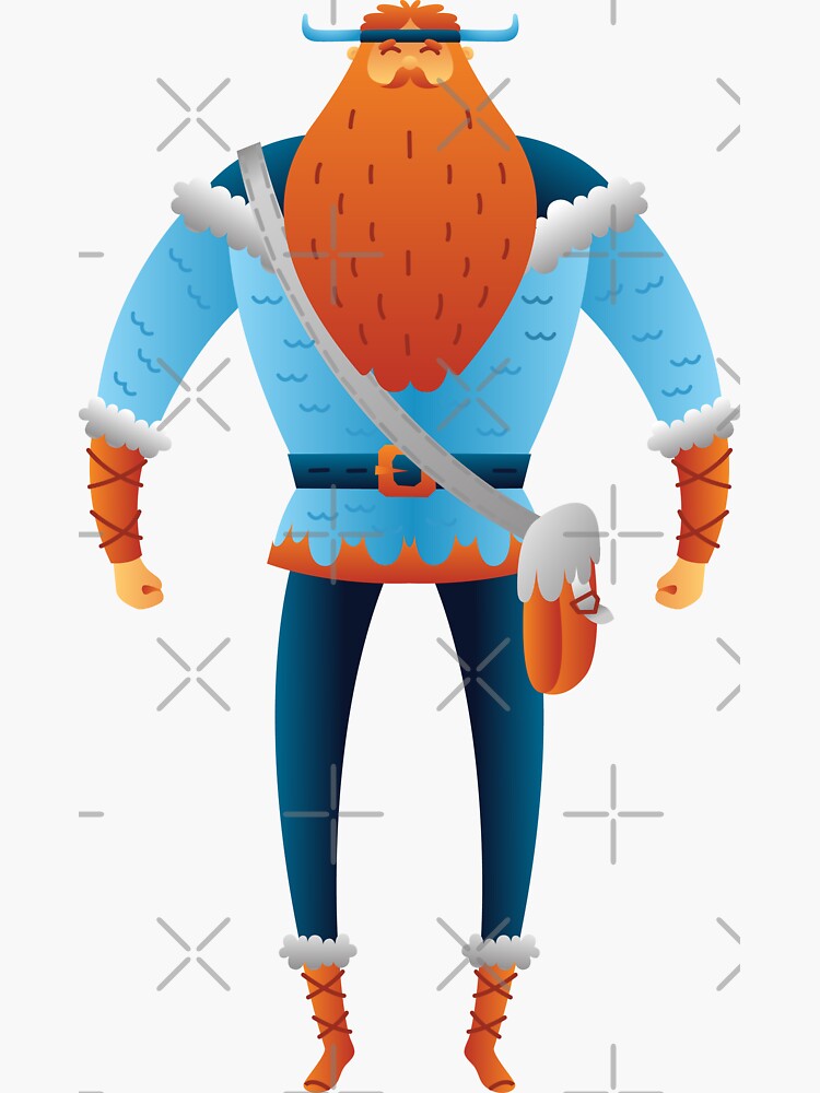 "Entourage Viking" Sticker for Sale by Emil1993 | Redbubble