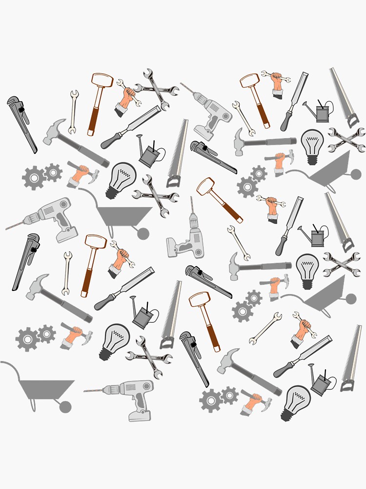 "ENGINEERING TOOLS" Sticker for Sale by MR-TIMZ-ART | Redbubble