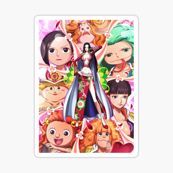 "Boa hancock One piece" Sticker for Sale by GlennRoyer36 | Redbubble