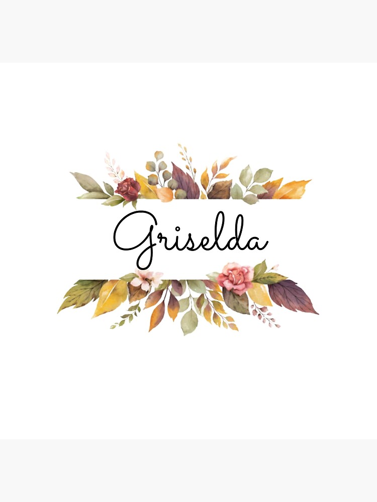 "Griselda Name" Poster for Sale by NameMatters | Redbubble