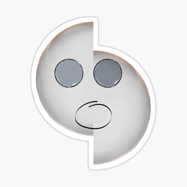 "Two face" Sticker for Sale by mapacs100 | Redbubble