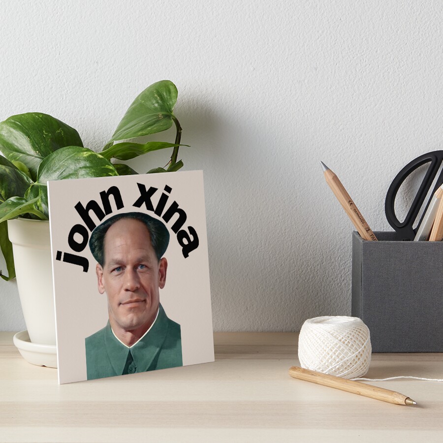 " john xina meme " Art Board Print for Sale by HOONEM | Redbubble