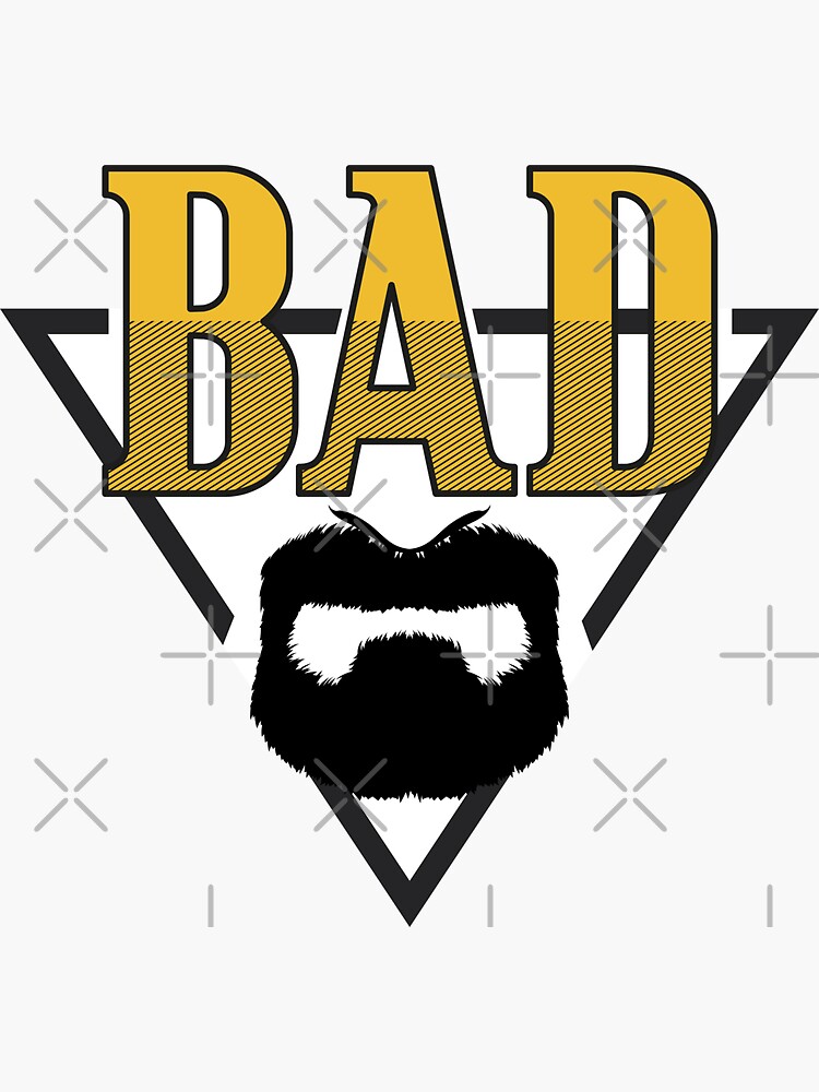 "bad" Sticker for Sale by alik7 | Redbubble