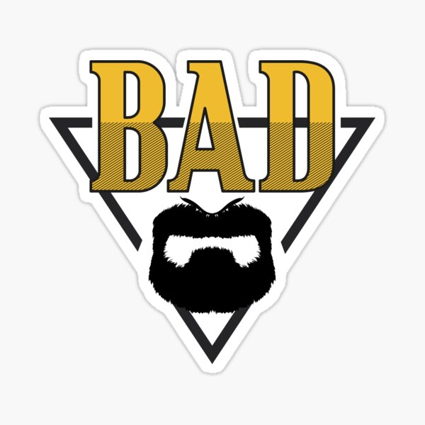 "bad" Sticker for Sale by alik7 | Redbubble
