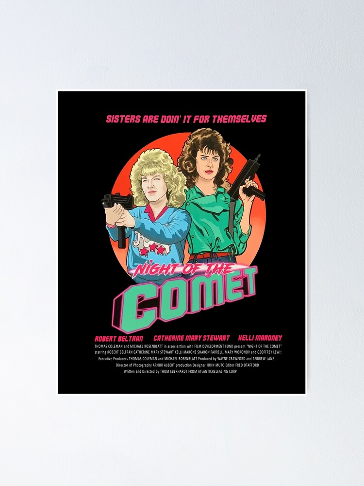 "Night of the comet" Poster for Sale by tqt1509 | Redbubble