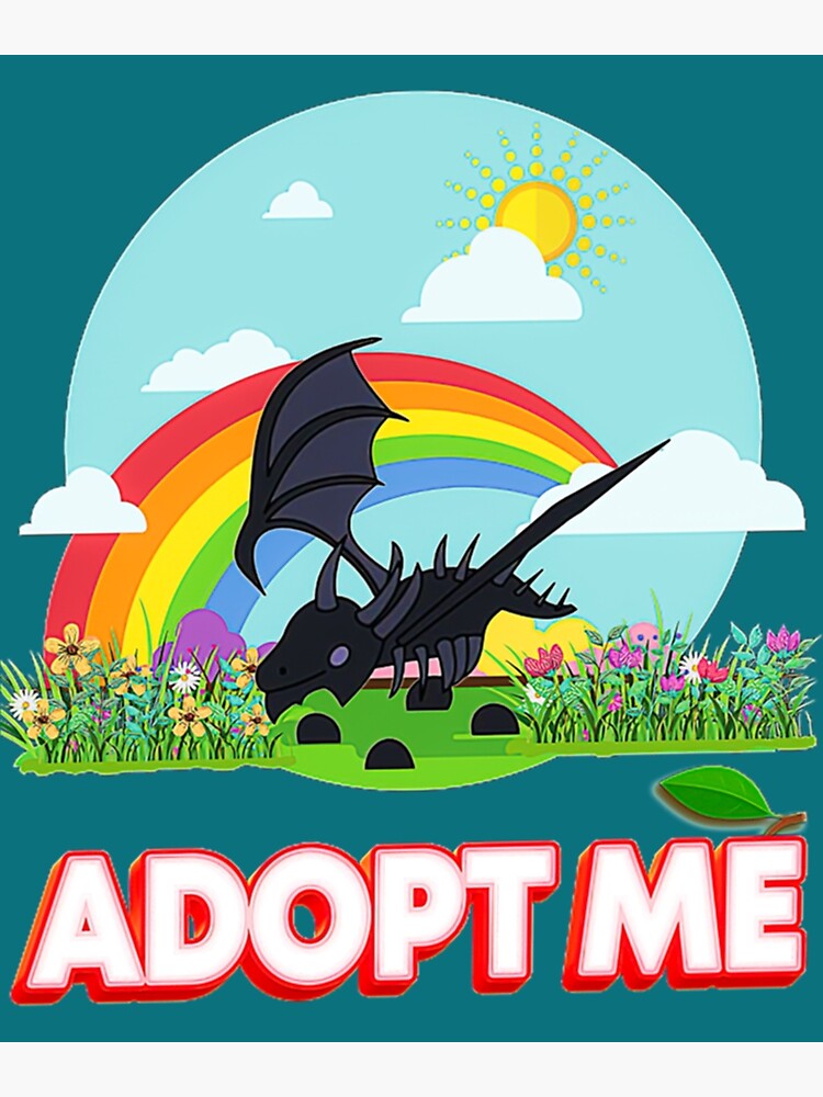 "Adopt Me " Poster for Sale by ParksGodivArt | Redbubble