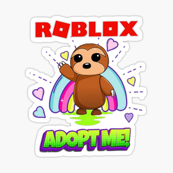 "Adopt Me " Sticker by ParksGodivArt | Redbubble