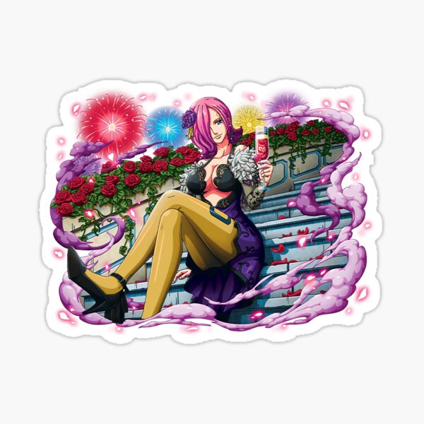 "Cartoon Reiju Vinsmoke Art" Sticker for Sale by Milkygmail | Redbubble