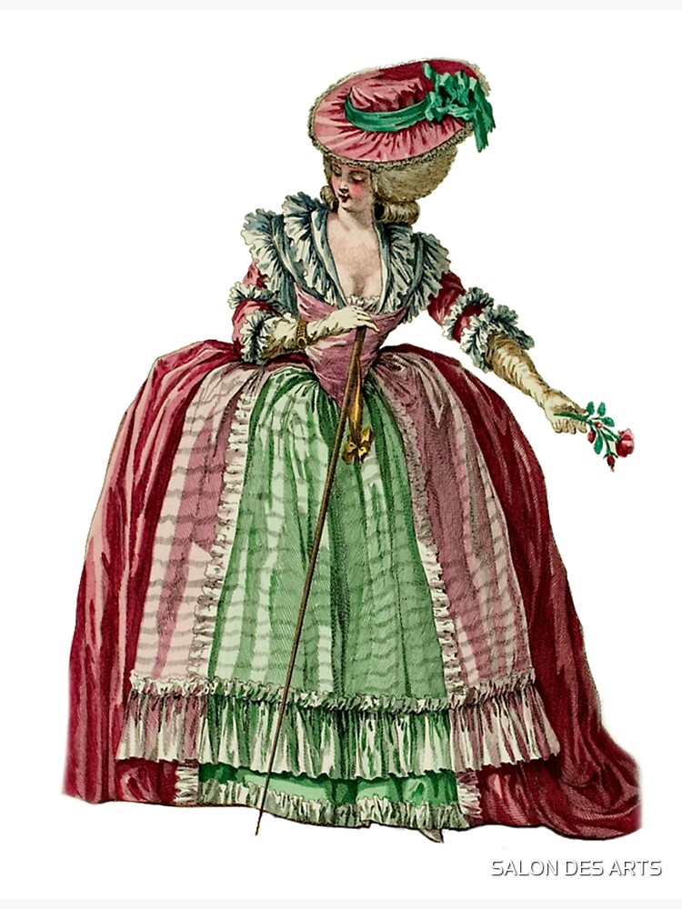 "Rococo Lady - Marie Antoinette Era" Poster for Sale by PsycheSansAmour ...