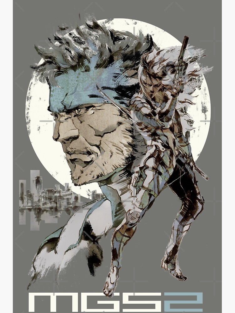 "MGS2 Sons of Liberty" Poster for Sale by varisfinn | Redbubble