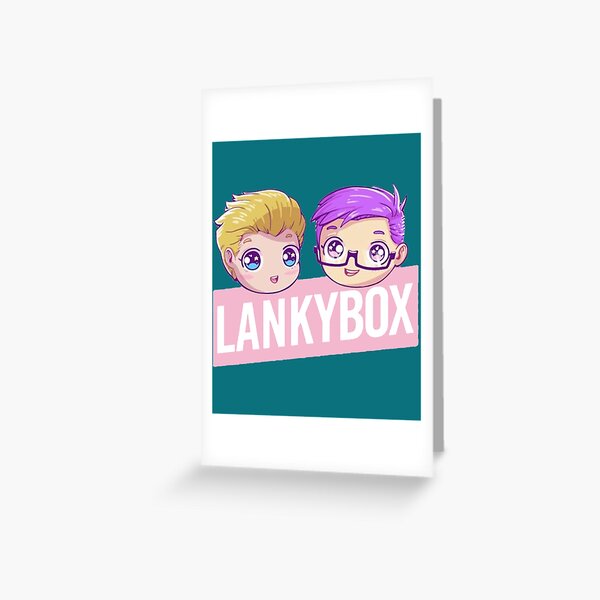 "Lankybox - rocky plush lankybox - lankybox australia " Greeting Card ...