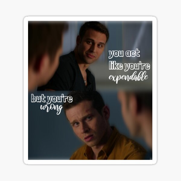 "buddie 4x14 " Sticker for Sale by msquidward17 | Redbubble