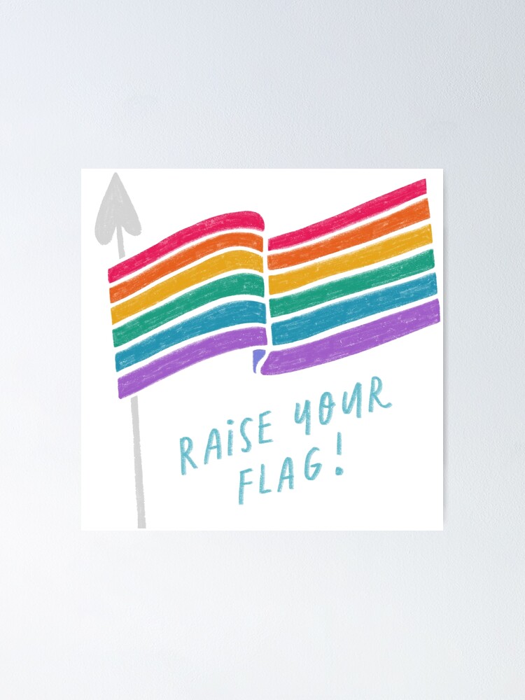 "LGBT flag" Poster for Sale by RedhotstarsNEX | Redbubble