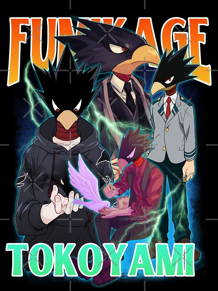 "My Hero Academia Fumikage Tokoyami Bootleg Anime" Poster for Sale by ...