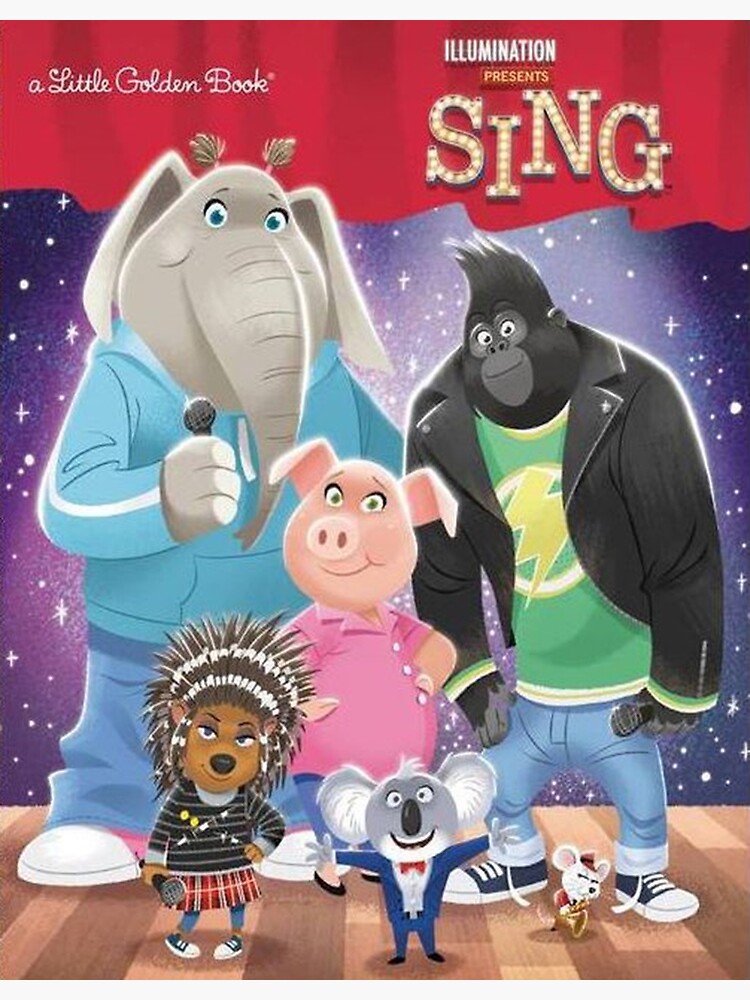"Concert Sing Cartoon" Poster for Sale by jamesbankss | Redbubble