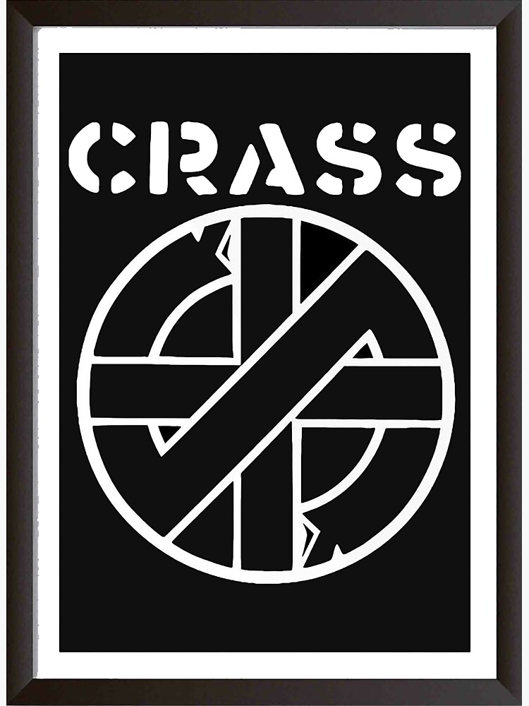 "crass" Sticker for Sale by dcoweh | Redbubble