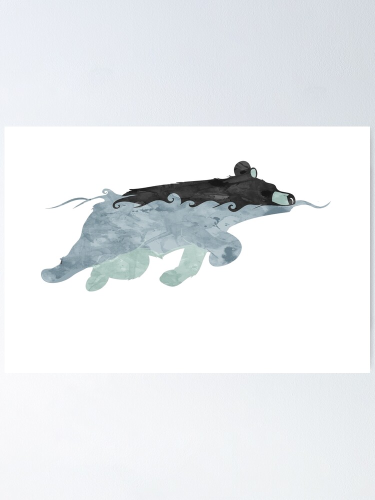 "Cape Cod Bear" Poster by Robotconan | Redbubble