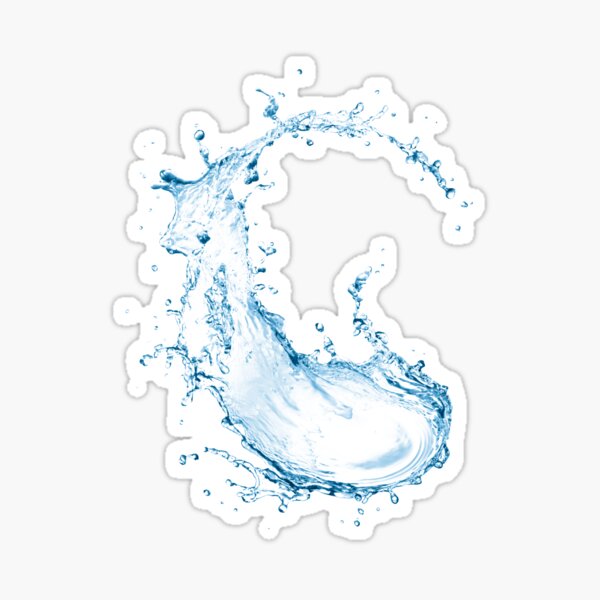 "Water drop" Sticker for Sale by 1WOMAN-3LOVE | Redbubble