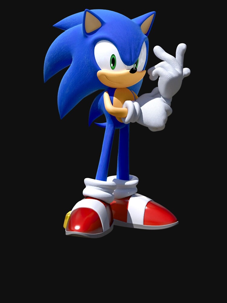 "Sonic The Hedgehog Sticker Design funny Sonic The Hedgehog Stickers" T ...
