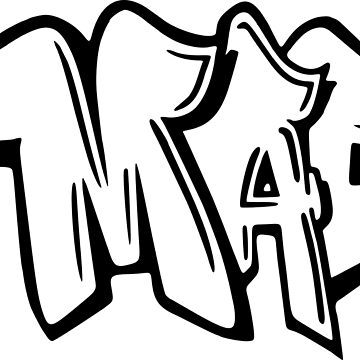 "Mae - Graffiti Name Design" Greeting Card for Sale by NameThatShirt ...