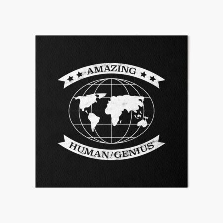 "Amazing Human Slash Genius Brooklyn Nine Nine" Art Board Print by ...