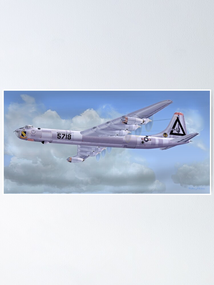 "USAF B-36 Peacemaker" Poster by Skyviper | Redbubble
