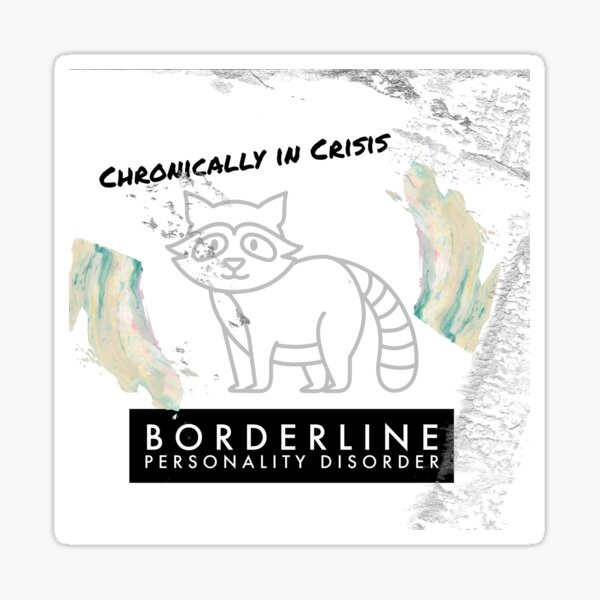 "BPD Awareness" Sticker for Sale by KaseKreations | Redbubble