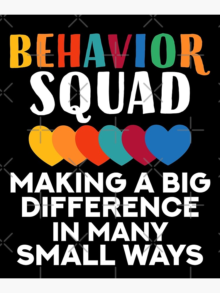 "Behavior Squad Making a Big Difference in Many Small Ways " Poster for ...