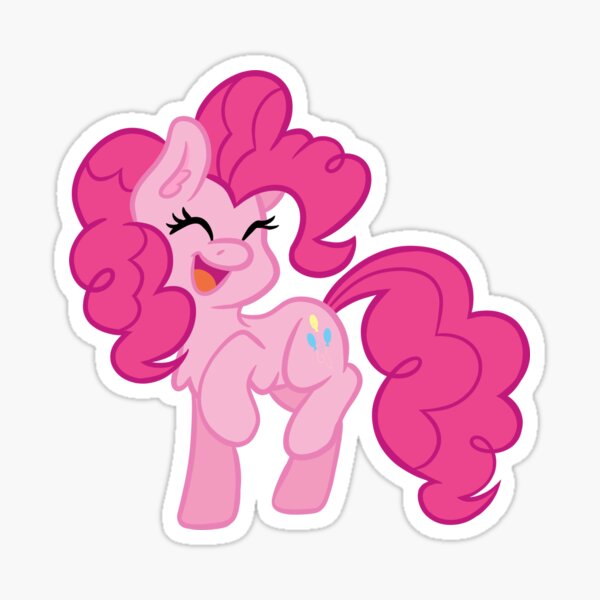 "Pinkie Pie" Sticker for Sale by EdgyAnimator | Redbubble