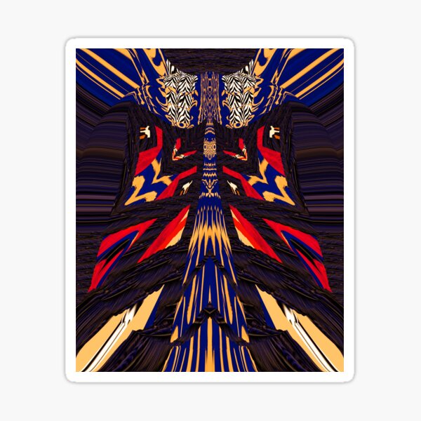 "Pattern Art 154" Sticker for Sale by NatsArt | Redbubble