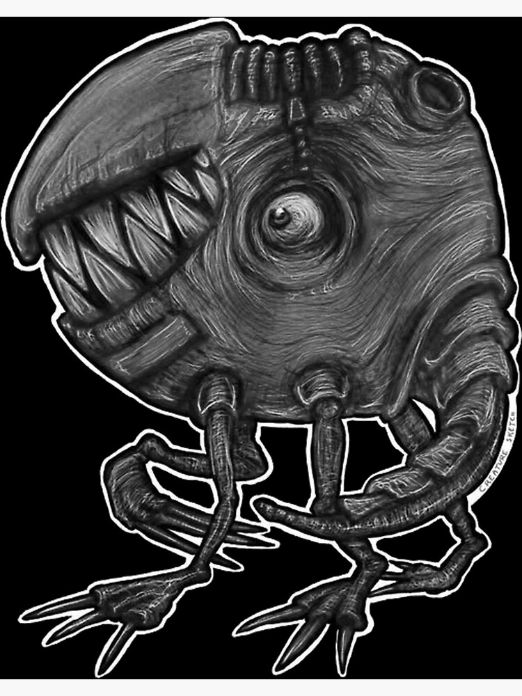 "RUST MONSTER BLACK AND GREY" Poster for Sale by marencsluref | Redbubble