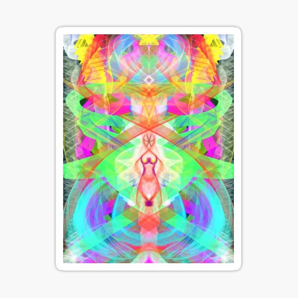 "Acid Realm " Sticker for Sale by AceDesiyon | Redbubble