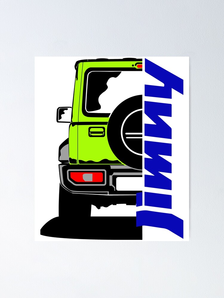 "Suzuki Jimny Green " Poster for Sale by 2020-Printworks | Redbubble