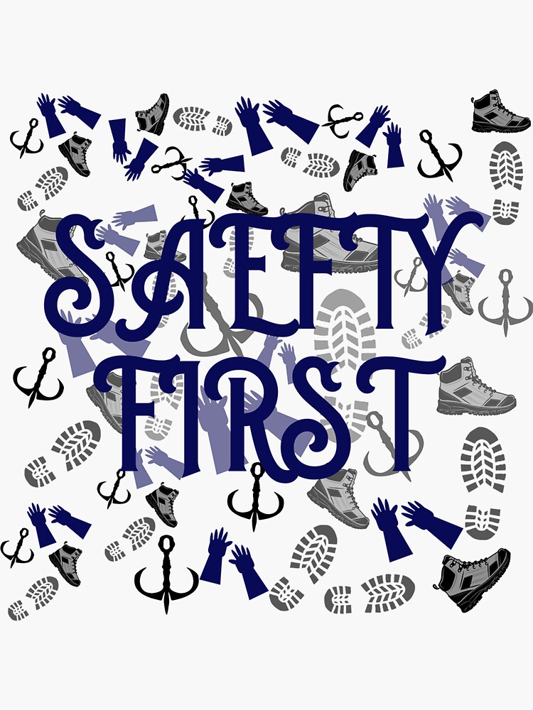 "SAFETY IS KEY" Sticker for Sale by MR-TIMZ-ART | Redbubble