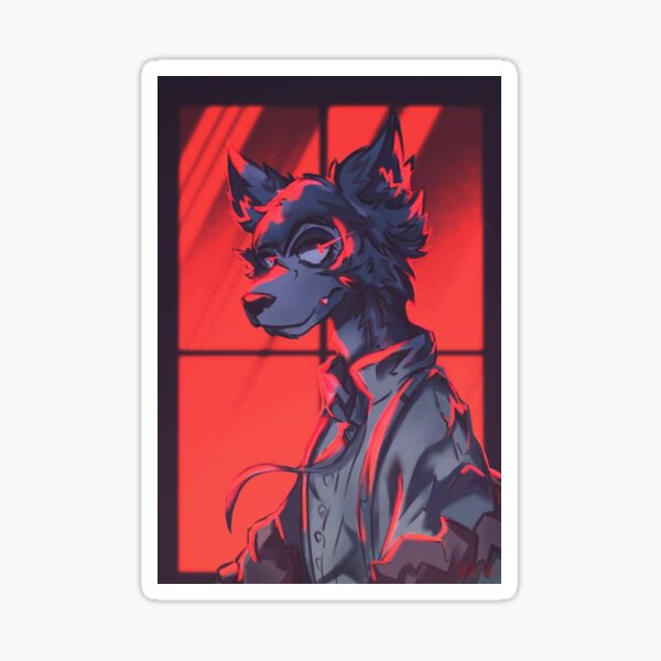 "Beastars Anime" Sticker by Anime-nez | Redbubble