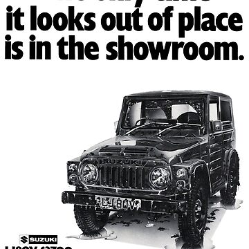 "SUZUKI LJ80V JIMNY " Poster for Sale by 2020-Printworks | Redbubble
