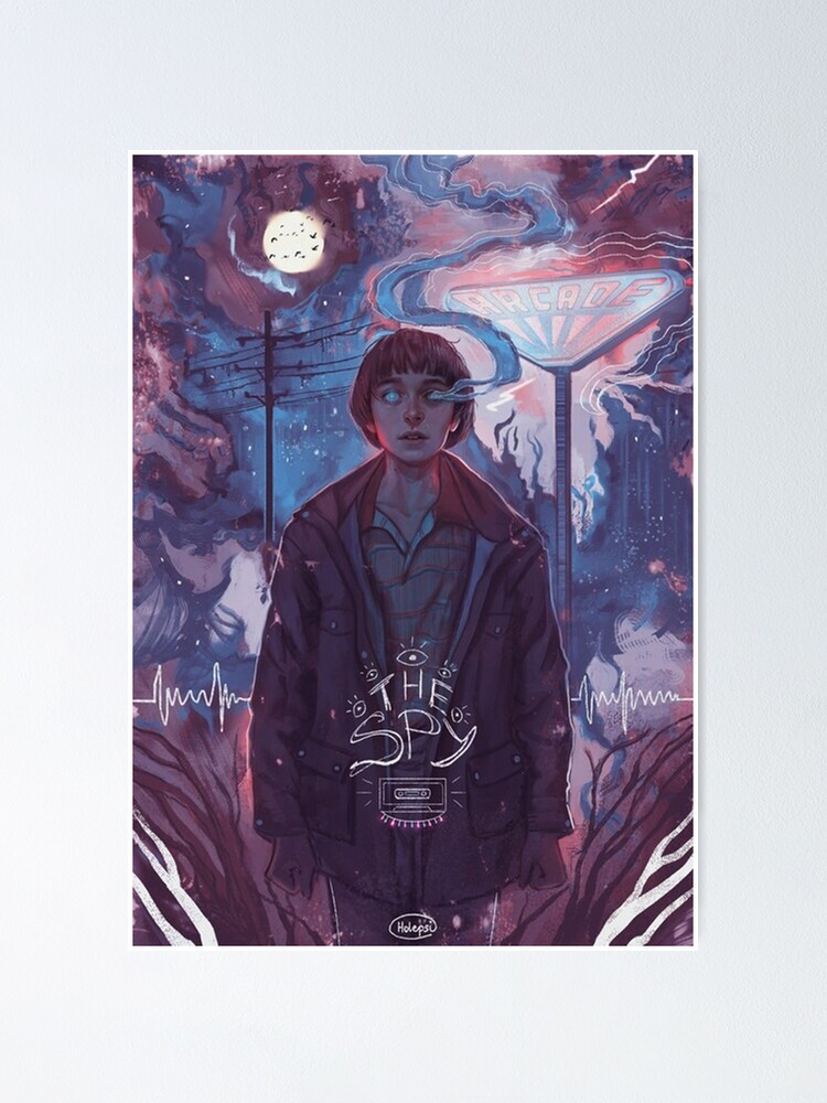 "Stranger Things - The Spy Poster" Poster for Sale by ruthbaumans ...