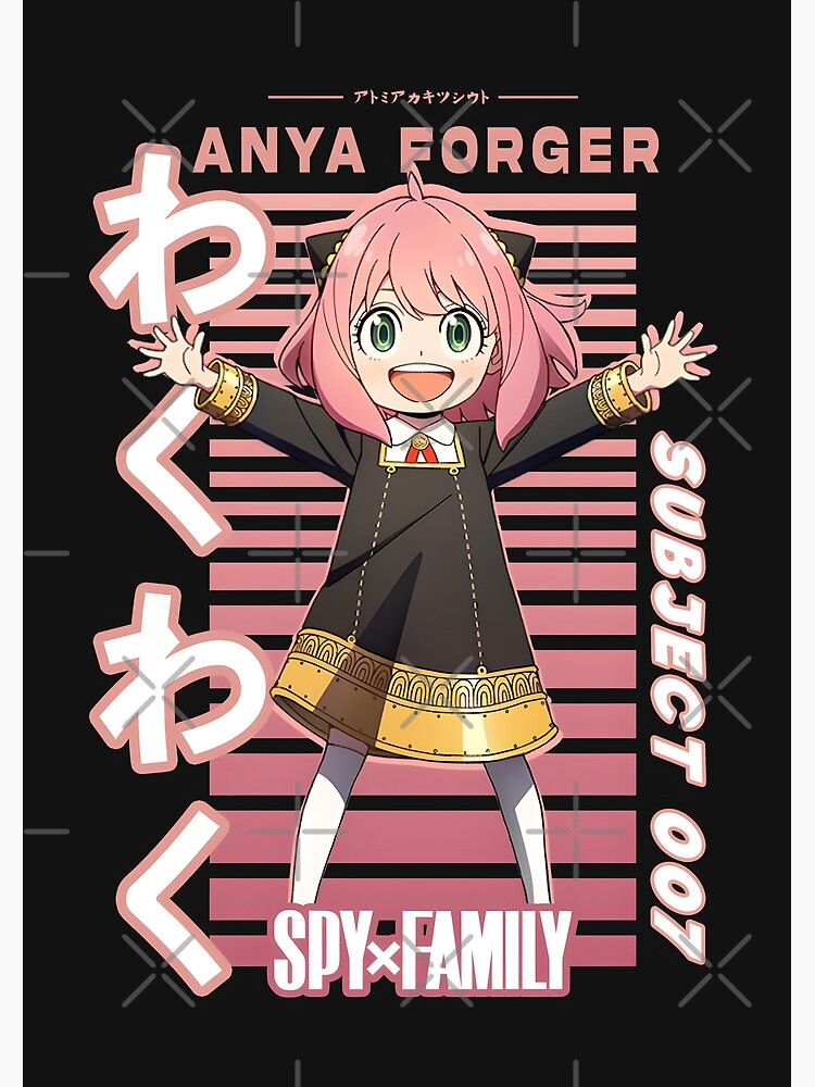 Póster «Diseño de anime SPY X FAMILY - Anya Forger» de Svendaa | Redbubble