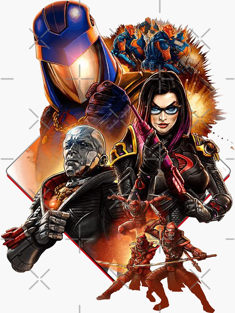 "Cobra - The Enemy" Sticker for Sale by pixvox | Redbubble